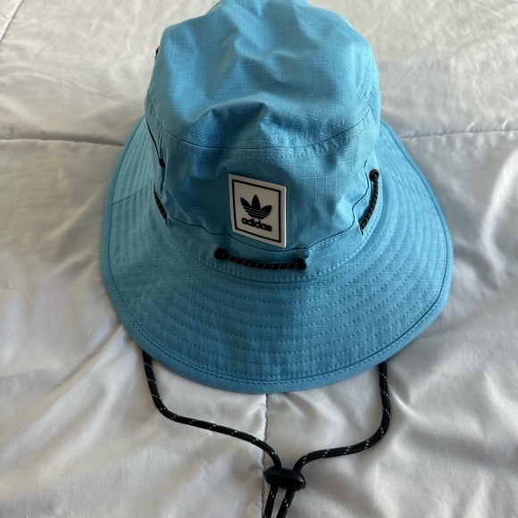 adidas | Accessories | Adidas Light Blue Bucket Hat | Poshmark